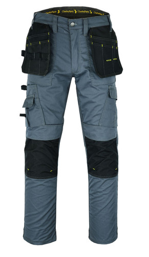 D2 Craftsman Flex Cargo Work Pant-Gray | Charleypants Wear