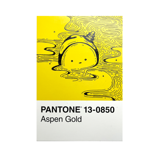 Pantone Postcard Aspen Gold | GAGATREE