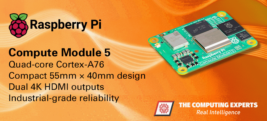 Raspberry Pi Compute Module 5: Compact Power for Embedded Applications