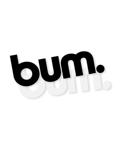 bum. official sticker | bum.