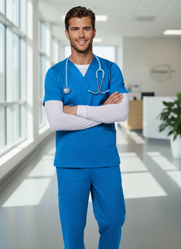 Conjunto Hombre Azul Royal Clásico | Uniformes Altima