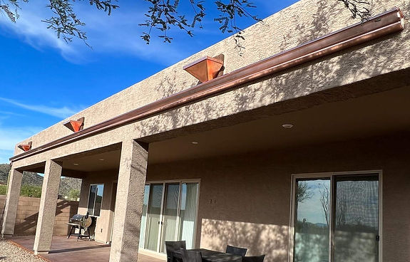 Scuppers & Downspouts | Green Valley Gutters