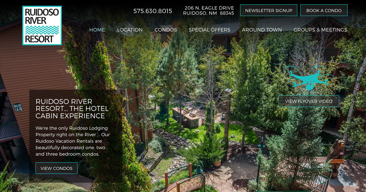 Ruidoso River Resort in New Mexico