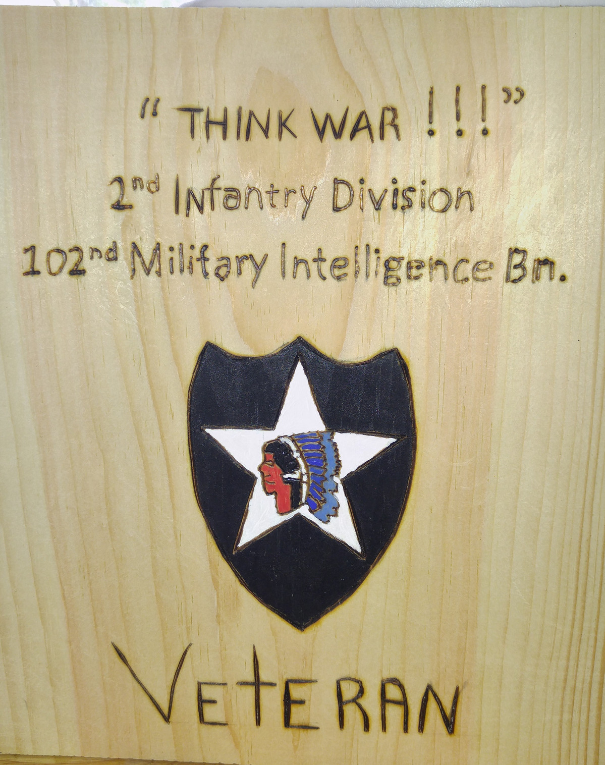 Old Sarge's Woodburning | Military