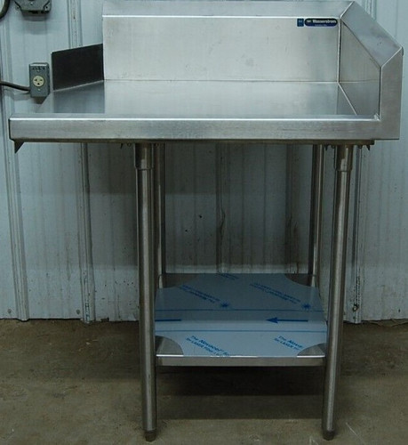 142-0872 Hobart 36" Stainless Steel Right Side Dish Washer Table | GES