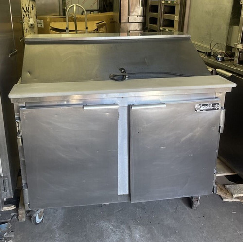 174-0208 Leader NSFM48 48" Self Contained Mega Top Sandwich Prep Cooler ...