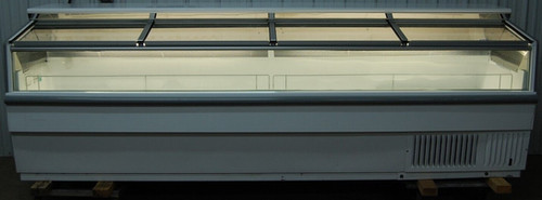 142-0883 Hussmann LBN-10 Sliding Glass Top Self-Contained Freezer | GES