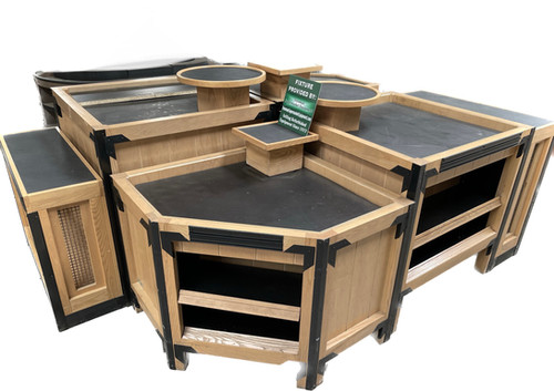 1-0589 6 Piece Produce Island | GES