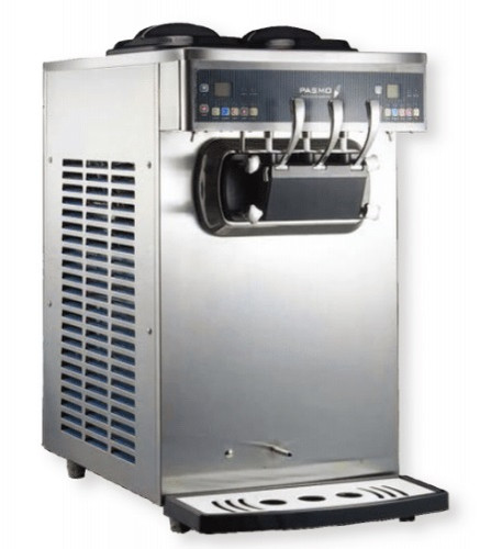 186-0004 Pasmo 230FAP2 Tabletop 2 Flavor Twist Ice Cream Dispenser ...