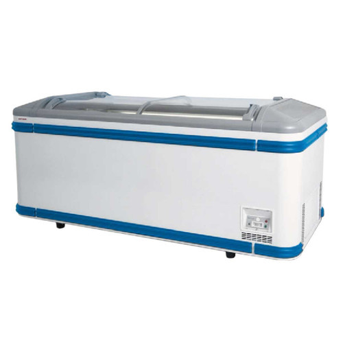 194-0070 AHT Malta 185 Multi Temp Self Contained Cooler-White | GES