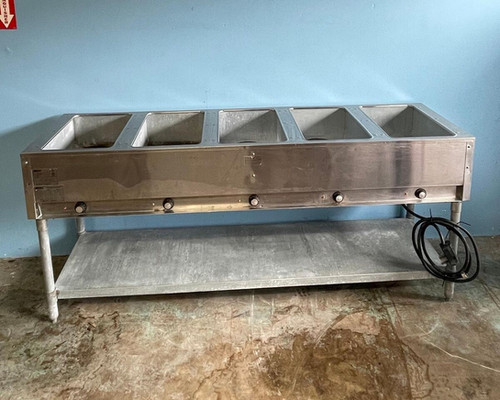 75-0243 Eagle Group 5 Well Electric Steam Hot Food Table - DHT5-208-3 ...