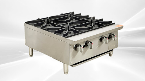 171-0446 24" 4-Burner Gas Hot Plate | mainsite