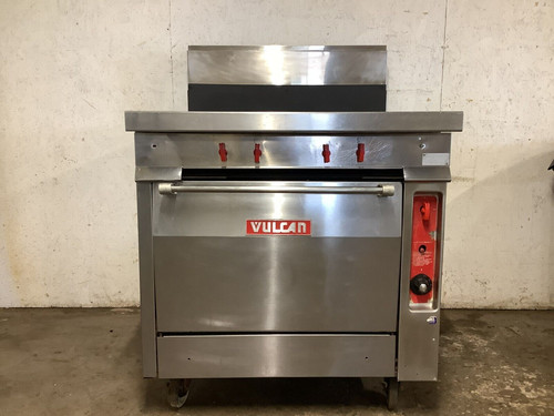 152-0545 Vulcan V4B36S Heavy Duty Natural Gas 4-Burner Range/Stove with ...