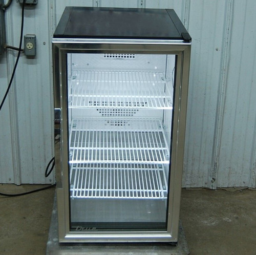 142-1044 True GDM-06 20" Single Glass Door Self Contained Cooler | mainsite