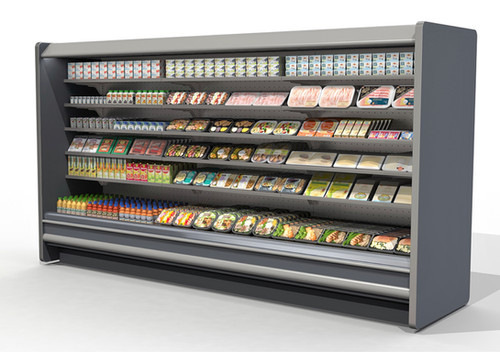 1-0582 Kysor Warren DX6LN 12 Foot Multideck Display Case Cooler | GES