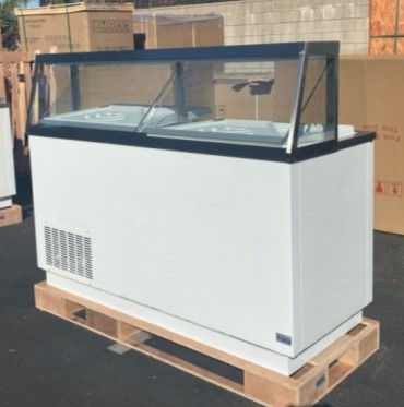 171-0347 68" Full Service Self Contained Popsicle Cabinet Freezer ...