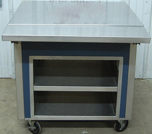 142-0873 Delfield 3’ Stainless Steel Mobile Workstation | mainsite