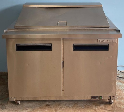 75-0333 Maxx Cold 48'' Self Contained Megatop Sandwich Prep Cooler ...