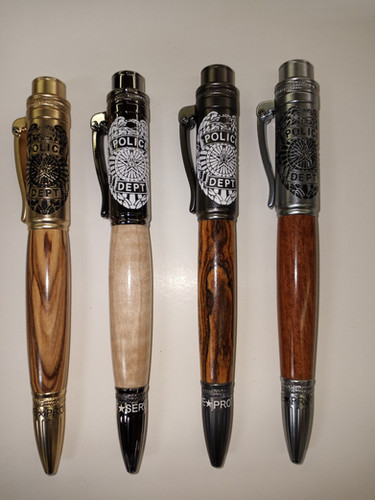 The Police Pen | J.T. Woodworks NJ