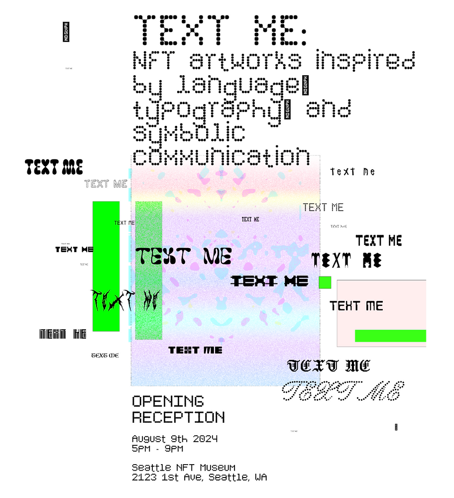 Text Me: NFT artworks inspired by language, typography, and symbolic ...