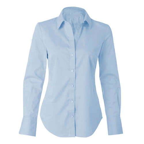 Camisete feminina manga longa em tecido Tricoline com Elastano ...