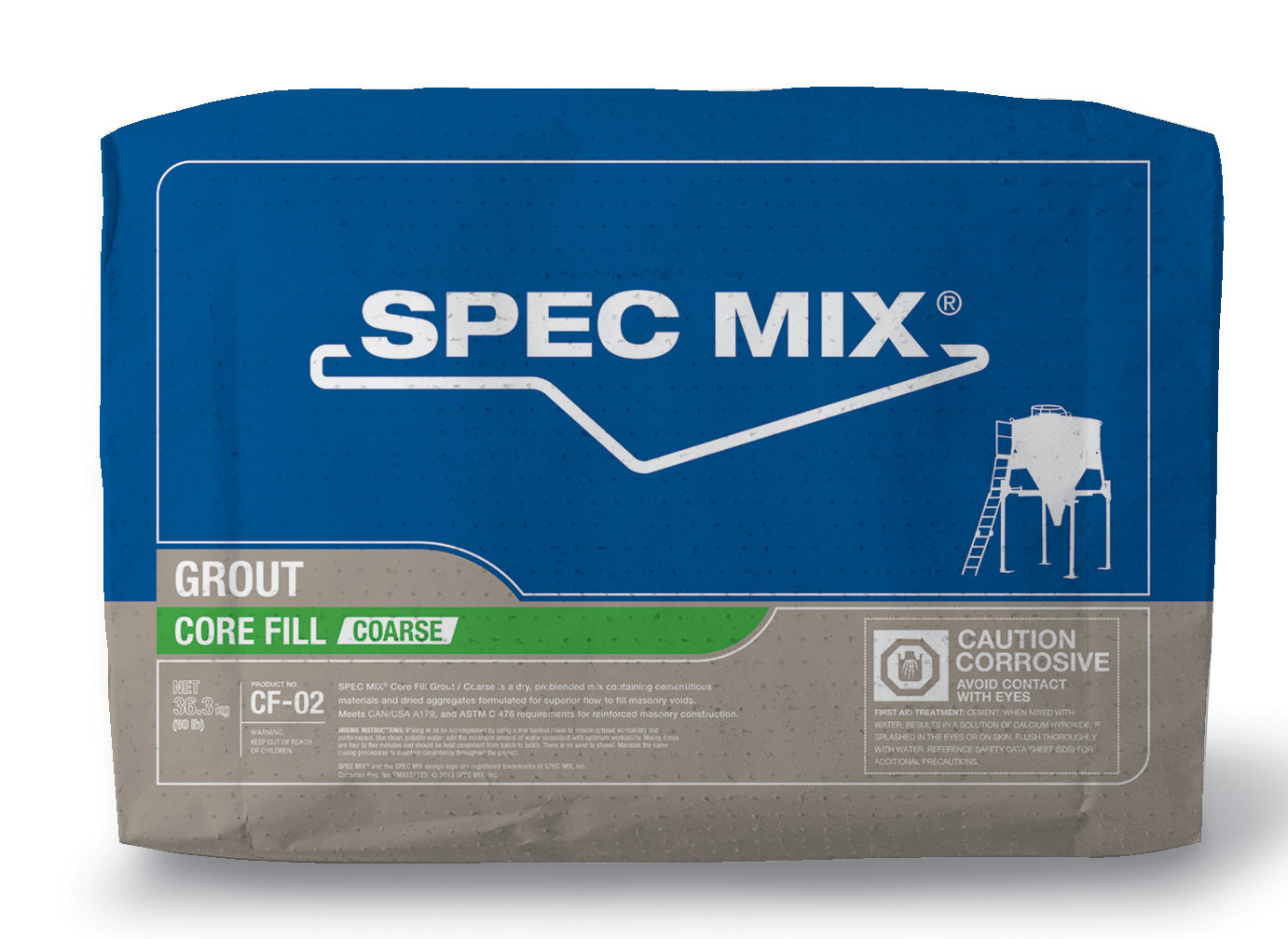 Spec Mix® Grout Coarse | Oneonta Block Company