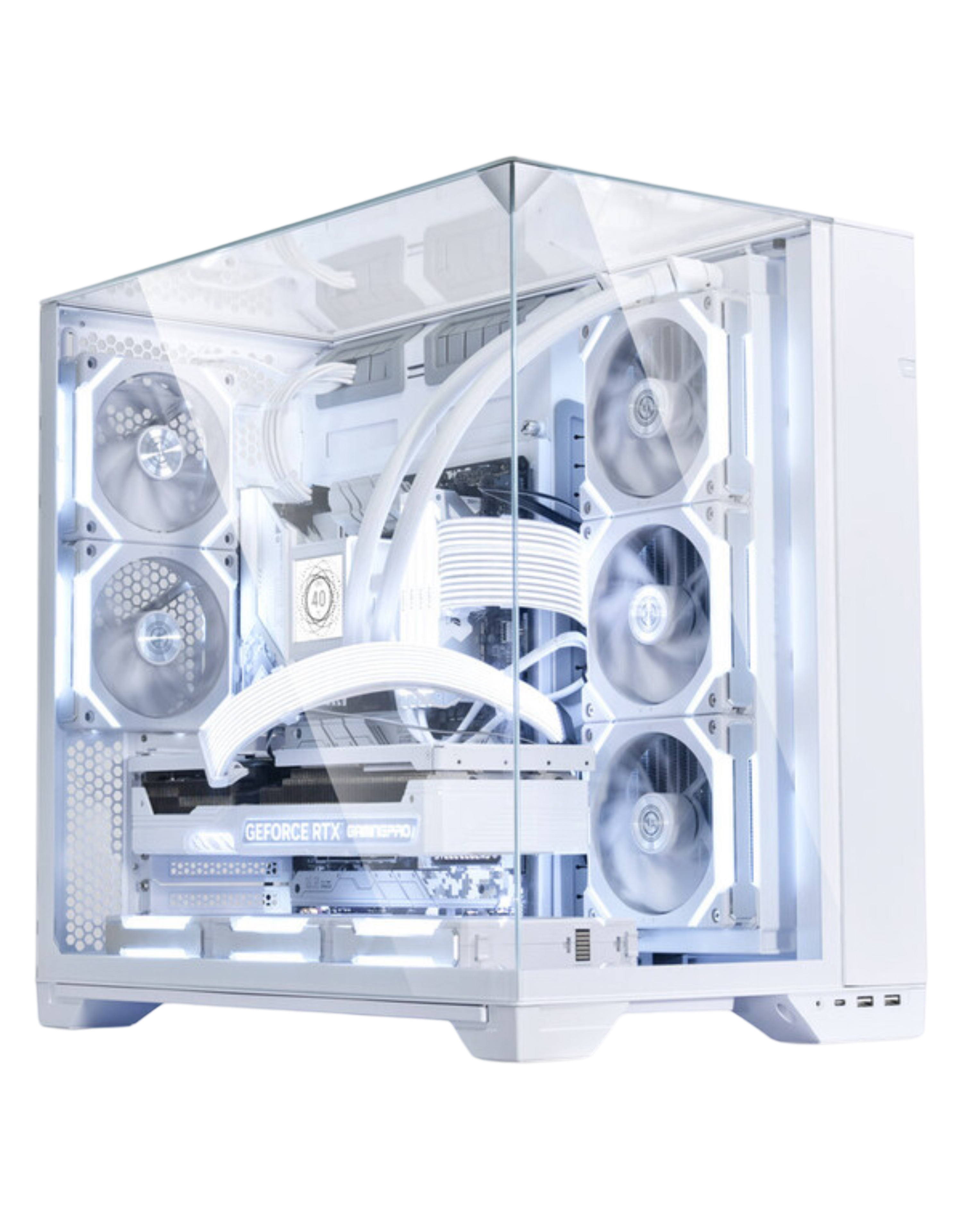 PC Gamer LIAN LI x Streamers | Blanc | Ryzen 9 7900X3D x RTX 4070 TI ...