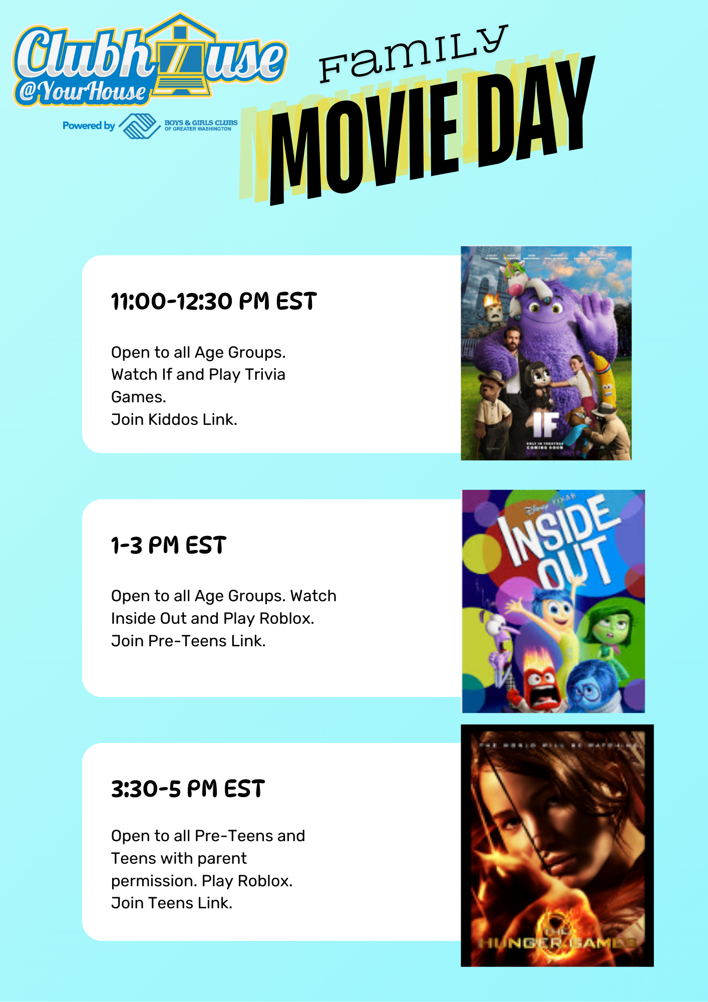 Family Movie Day | C@YH