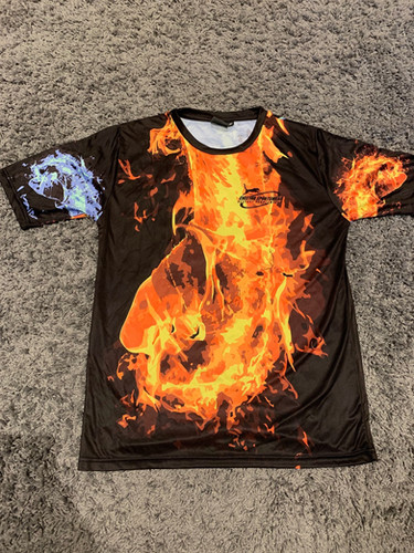 Fire Vs ICE Tee - Adult Medium | cheetahsportswear