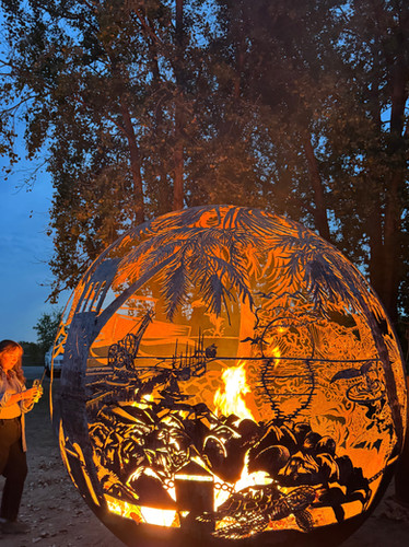 8’ Saint Fireball | Fireball Firepits