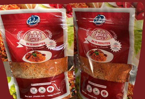 Jollof Rice in 15 minutes (12 Pouches) | GlobalSpecialtyFoods