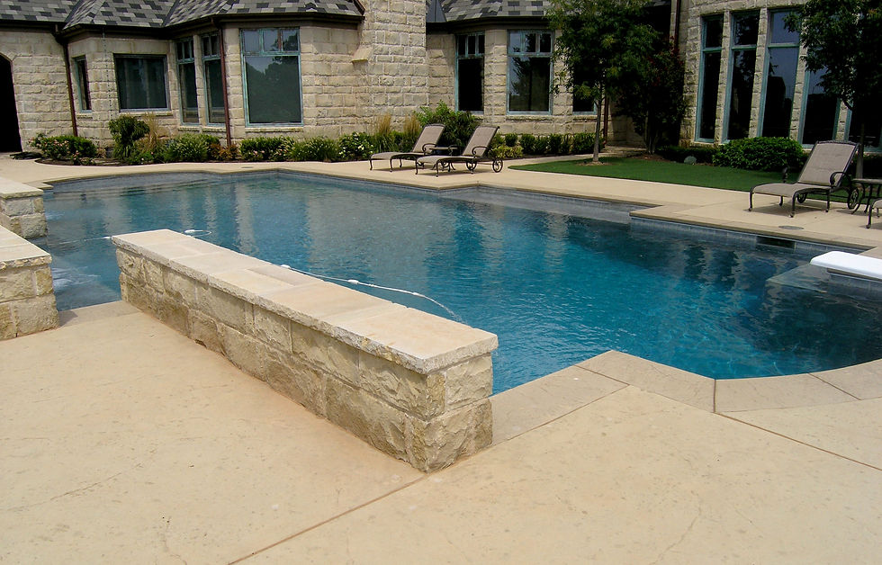 Raised Walls | Oklahoma | Precision Pools LLC