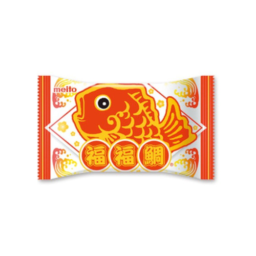 MEITO Puku Puku Tai Lucky Fish Chocolate Wafer 16.5g | Sweetie Bear ASC