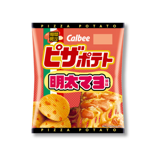 CALBEE Spicy Cod Roe Mayo Flavor Pizza Flavour Potato Chips 57g ...
