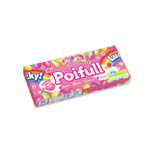 MEIJI Poifull Assorted Fruit Flavor Jelly Bean 53g | Sweetie Bear ASC
