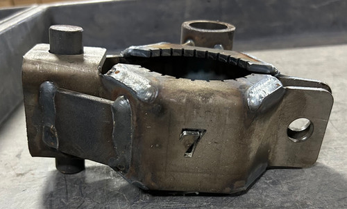 2-7/8 Pipe Hinge with Vertical Tube | waldfencing