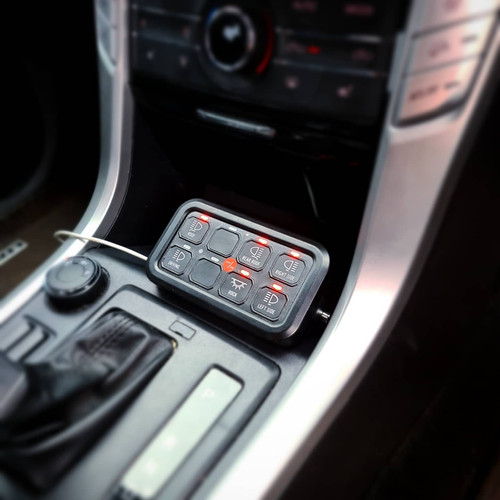 Roadpower 8 Way Auxillary Switch Panel | TITAN OFFROAD