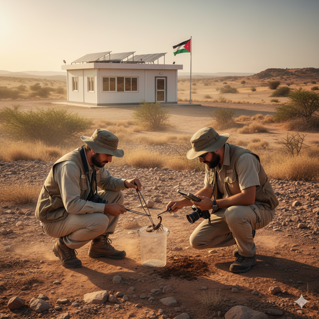 The Scorpion Venom Extraction Laboratory Project | Arab Dar Group