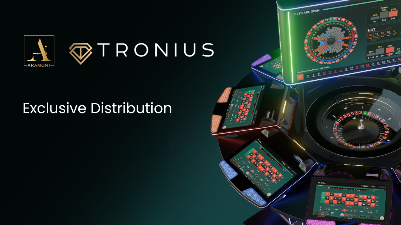 TRONIUS GAMING | Exclusive Distributor in Asia| Aramont Co., Ltd.