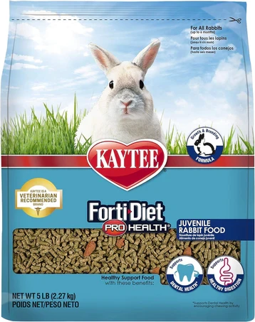 Kaytee Forti-Diet Pro Health Para conejo juvenil 2.26 Kg | Kaytee ...