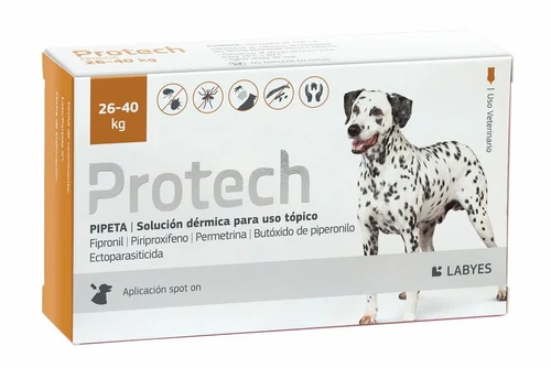 Protech Perros de 26 - 40 Kg | LABYES | Canela y Tomaso