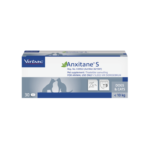 Anxitane S 30 tabletas | Virbac | Canela y Tomaso