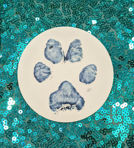 Lt. Dan Pawtograph Sticker!! | Lieutenant Dan TWC