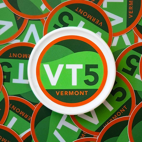 VT5 Sticker | Vermont 5 Challenge