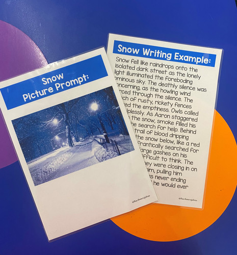 Sizzling Start - Picture Prompt, Brainstorm, Writing Examples | Miss ...