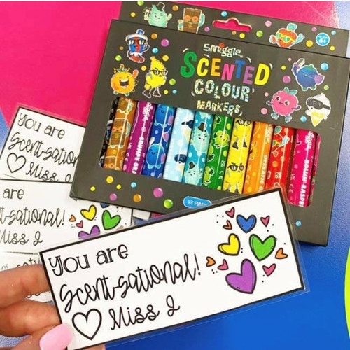 Scentsational Gift Tags for Students | Miss Resourcefulness