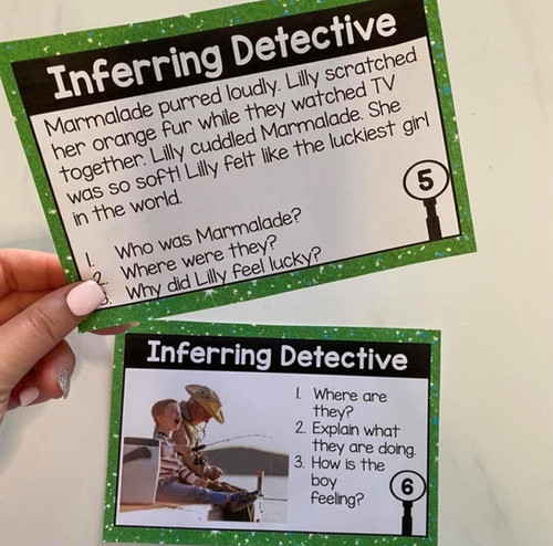 Inferring Detective Cards - low with pictures | Miss Resourcefulness