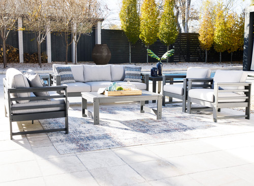 Amora Grey Outdoor Lounge P417 | EuroclassicFurniture