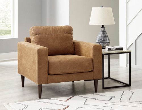Telora Chair Camel Color Mid-Century Modern | EuroclassicFurniture