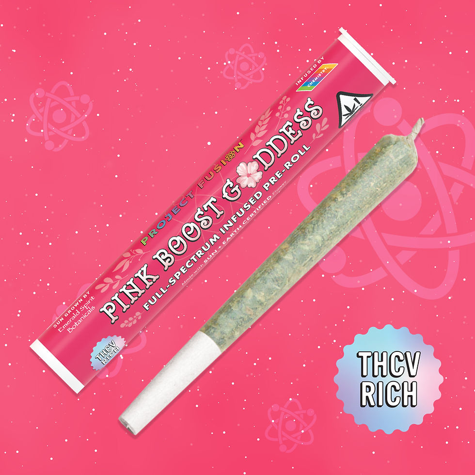 PINK BOOST GODDESS THCV PRE ROLL CHEMISTRY pink-boost-goddess-thcv-pre-roll-chemistry
